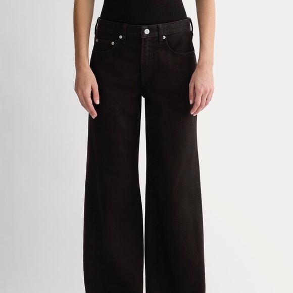 Everlane | Jeans | Everlane The Midway Jean Washed Black | Poshmark